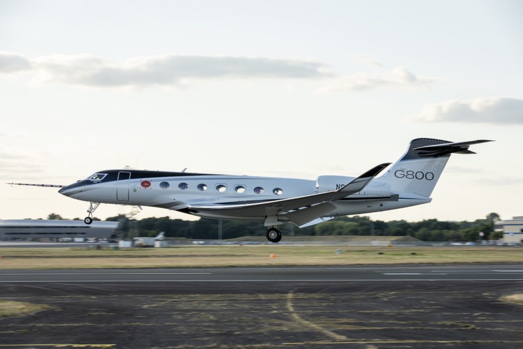 Gulfstream G800 makes first international flight | Business Airport ...